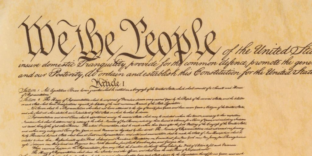 Thankful for the Preamble – Fault Lines in the Constitution